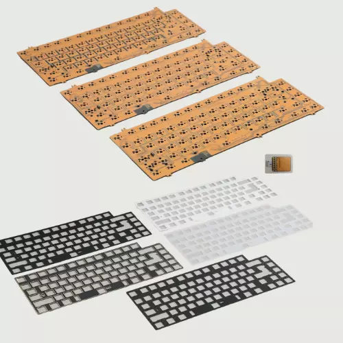 Qwertykeys QK75N Components - ZETTGEAR